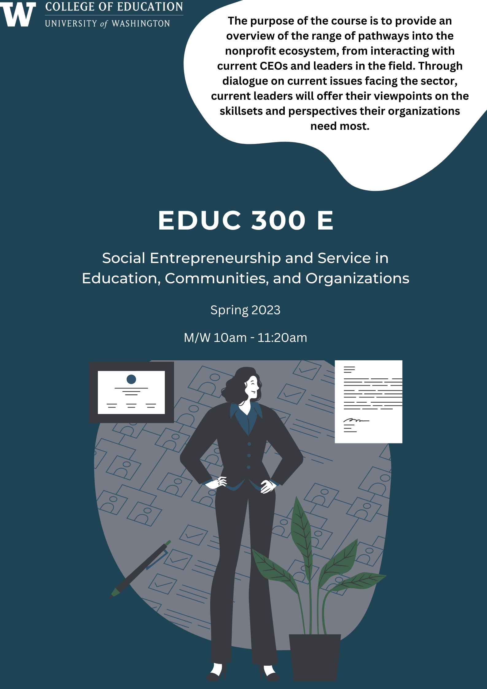 EDUC 300 E – Open to all majors! | School of Environmental and Forest ...